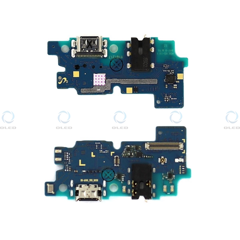 Placa auxiliar con micrófono conector de carga y accesorios USB Tipo C para Samsung Galaxy A50 ...